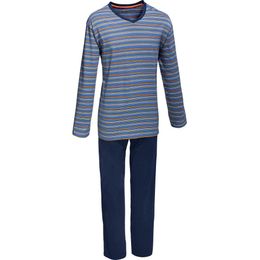 REDBEST Single-Jersey Schlafanzug in hellblau | Gr.: 48