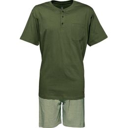 Erwin M&uuml;ller Erwin M&uuml;ller Single-Jersey Shorty in olivgr&uuml;n | Gr.: 48