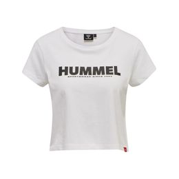 Hummel T-Shirt Hmllegacy Damen in WHITE/BLACK | Gr.: L