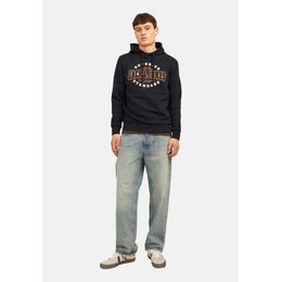 Jack & Jones Jack & Jones Hoodie 'Logo' in schwarz | Gr.: XL