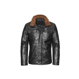 Bugatti Lederjacke BUMARCELLO in black | Gr.: 56
