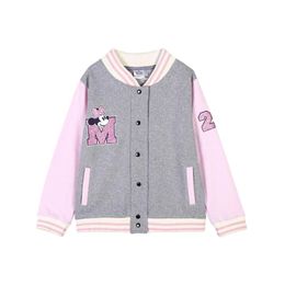 Cerda Sweatjacke Disney Minnie Mouse in Grau-Rosa | Gr.: 122