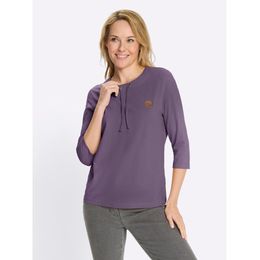Sieh an! 3/4-Arm-Shirt in feige | Gr.: 50