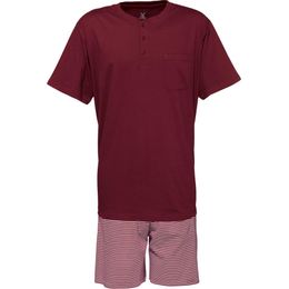 Erwin M&uuml;ller Erwin M&uuml;ller Single-Jersey Shorty in rubin | Gr.: 58