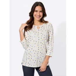Sieh an! 3/4-Arm-Shirt in ecru-bedruckt | Gr.: 52