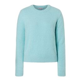 More & More More & More superweicher, haariger Kuschelpullover in blue haze | Gr.: 46