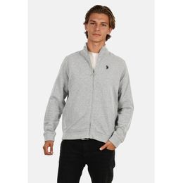 U.S. Polo Assn. Jacke P-020 in Grau Meliert | Gr.: M