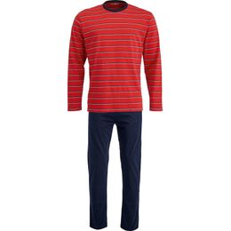REDBEST Single-Jersey Schlafanzug in rot | Gr.: 54