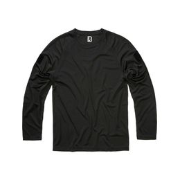 Brandit Longsleeve "Quick Dry Shirt Longsleeve" in Schwarz | Gr.: XXL