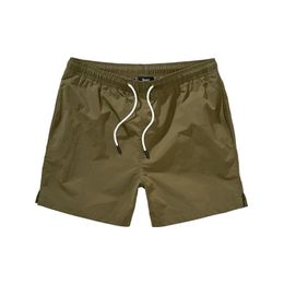 Brandit Badeshort "Swimshort Basic" in Gr&uuml;n | Gr.: S