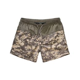 Brandit Badeshort "Swimshort Basic" in Grün | Gr.: S