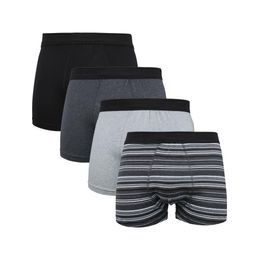 Erwin M&uuml;ller Erwin M&uuml;ller Baumwolle, Single-Jersey Pants im 4er-Pack in schwarz | Gr.: 8