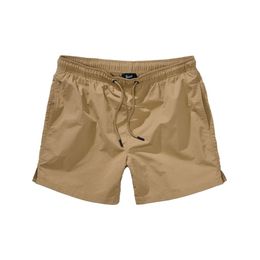 Brandit Badeshort "Swimshort Basic" in Braun | Gr.: 3XL
