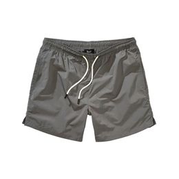 Brandit Badeshort "Swimshort Basic" in Grau | Gr.: S