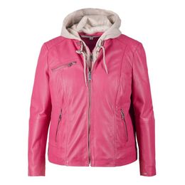 Maze Lederjacke 42021318 in pink | Gr.: 52