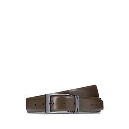 Wittchen Leather belt in Khaki | Gr.: 110 cm