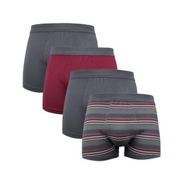 Erwin Müller Erwin Müller Baumwolle, Single-Jersey Pants im 4er-Pack in anthrazit | Gr.: 8