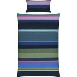 REDBEST Renforc&eacute; Bettw&auml;sche in blau | Gr.: 200x200 (2x 80x80 cm)