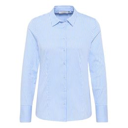 Eterna Bluse REGULAR FIT in blau | Gr.: 42