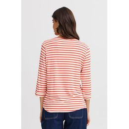 Fransa T-shirt FRFEPORSI Relaxed fit in Poinsettia mix | Gr.: L
