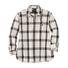 Carhartt Shirt "Heavyw. Twill L/S 105576" in Beige | Gr.: XL
