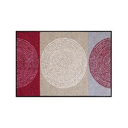 Salonloewe Fu&szlig;matte in rot | Gr.: 40 x 100 cm