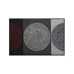 Salonloewe Fu&szlig;matte in grau | Gr.: 75 x 25 cm