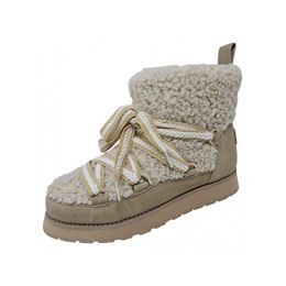 LUTHA Boots Nauttiva in Beige | Gr.: 37