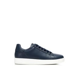 Wittchen Damen-Sneaker aus Leder mit Plateau in Dark blue | Gr.: 41