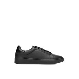 Wittchen Herren-Sneaker aus Leder in Black | Gr.: 44