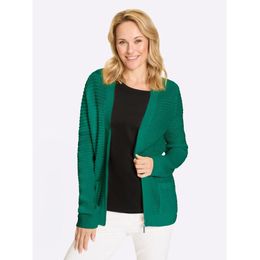 Sieh an! Cardigan in smaragd | Gr.: 38