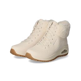 Skechers Schnürstiefel in beige | Gr.: 39