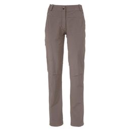 Vaude Wanderhose Wo Farley Stretch Pants III in Beige | Gr.: 36