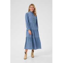 Cream Kleid CRBritt Feminine in Toronto Medium Blue denim | Gr.: 40