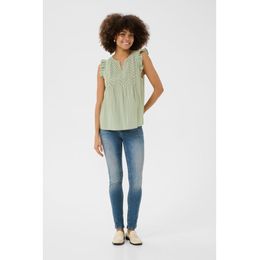 Culture &Auml;rmellose Bluse CUtoril Relaxed fit in Seagrass | Gr.: XL