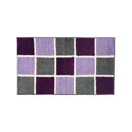 REDBEST Badematte Los Angeles in aubergine | Gr.: 50 x 80 cm