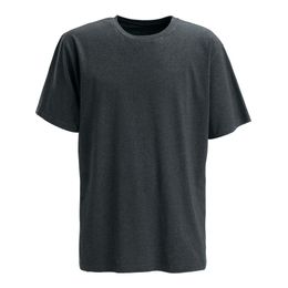 REDBEST Single-Jersey T-Shirt in anthrazit meliert | Gr.: 48