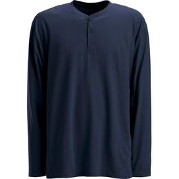 REDBEST Single-Jersey Langarmshirt in marine | Gr.: 58