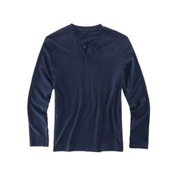 H.I.S. H.I.S Langarmshirt in navy | Gr.: S