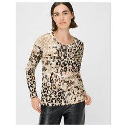 Olsen Langarmshirt in Warm Biscuit | Gr.: 44