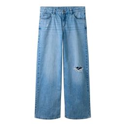 TWO SOON Wide Fit Jeans in Medium Blue Denim | Gr.: 152
