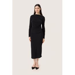 Soaked in Luxury Jerseykleid SLAdjo Slim fit in Black | Gr.: XL