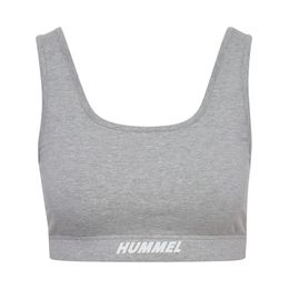 Hummel T-Shirt Hmlelemental Damen in GREY MELANGE | Gr.: XS