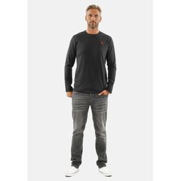 U.S. Polo Assn. P-003 in Schwarz-Rot | Gr.: XL