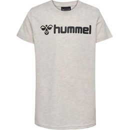 Hummel T-Shirt Hmlmover Kinder in EGRET MELANGE | Gr.: 128