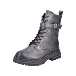 Rieker Schnürstiefel in silber | Gr.: 36