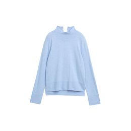 Tom Tailor Pullover in light fjord blue melange | Gr.: S
