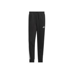 Adidas Jogginghose Herren im 3 Streifen Design in Schwarz | Gr.: L