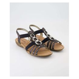 Remonte Sandalen in Schwarz | Gr.: 38