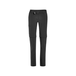 Maier Sports Zip-Hose Inara Slim in Schwarz | Gr.: 80